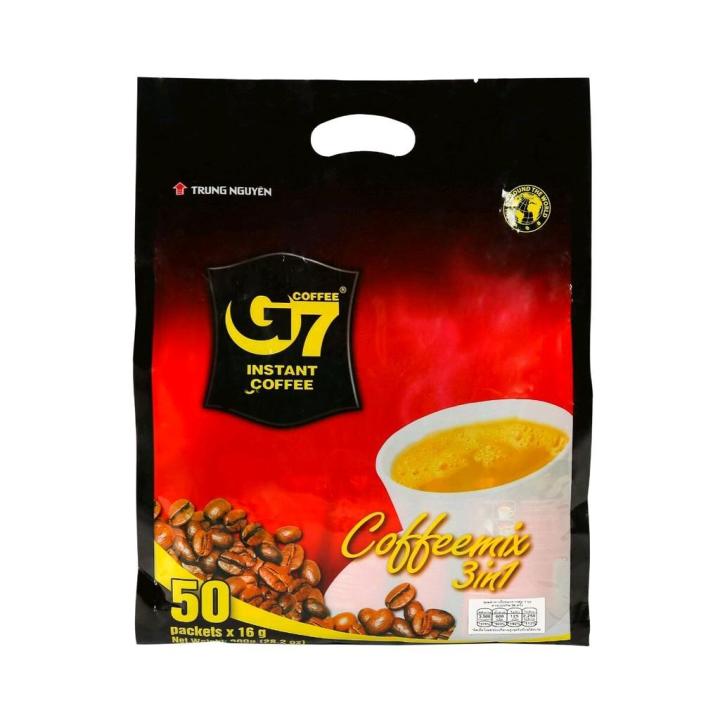 G7 กาแฟเวียดนาม (แพ็ค 50 ซอง) 800g | Lazada.co.th