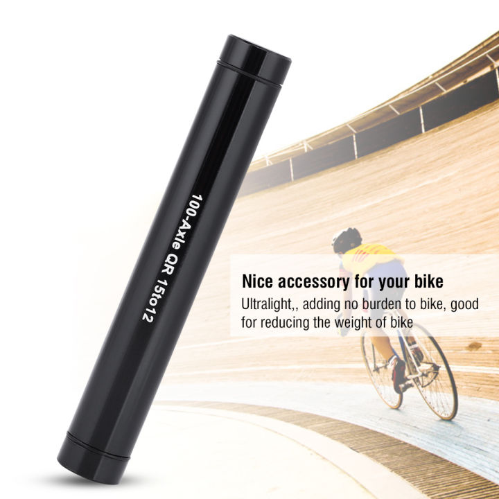 Bicycle Bike Thru Axle Hub Adapter 15mm to 12mm Quick Release Skewer ...