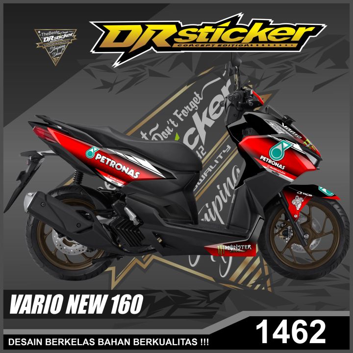 PETRONAS DECAL VARIO 160 DECAL FULL BODY MOTIF PETRONAS MOTOR VARIO 160 ...