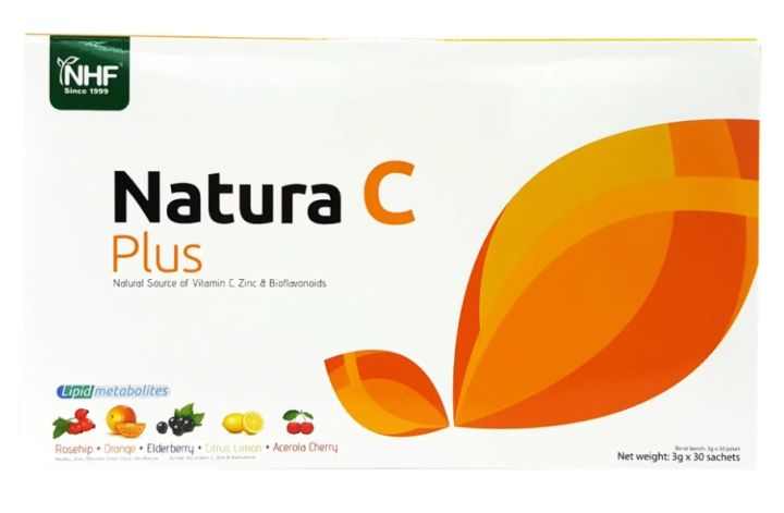 NHF Natural C Powder Vitamin C 1000mg 30 sachets | Lazada