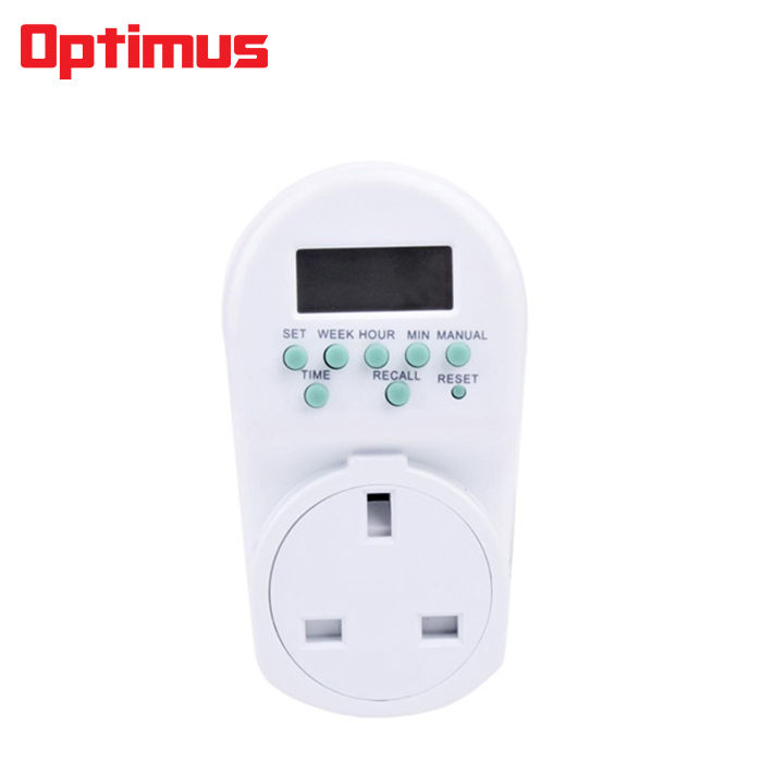 Digital Timer Switch With Week Days And Hours Setting - White | Lazada PH