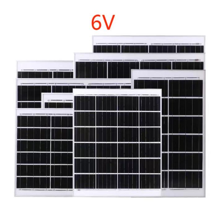 แผงโซล่าเซลล์ solar cell 6v สำหรับชาร์จแบตเตอรี่ แผงโซร่าเซลล์ Solar ...