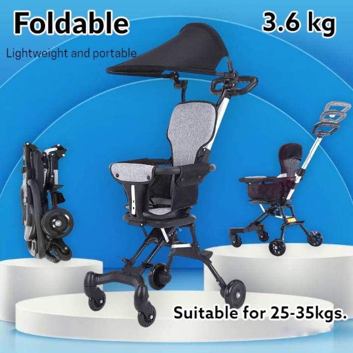 Baby Stroller Toddler Foldable Lightweight Stroller For Baby Foldable Toddler Stroller With Two ...