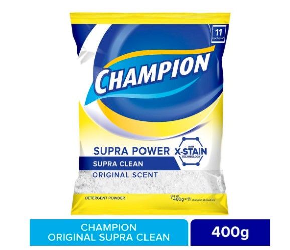 400G Champion Supra Detergent Powder Original | Lazada PH