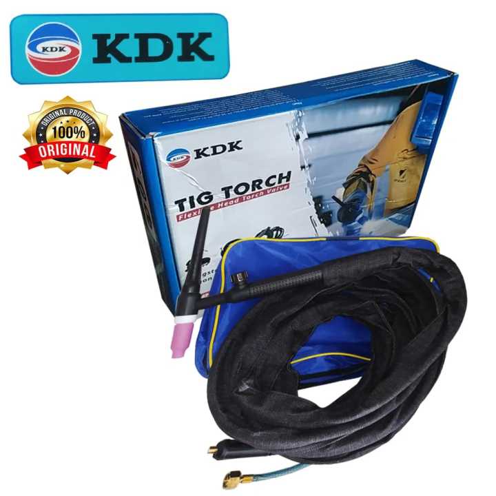 KDK 5 Meter Dan 4 Meter Single duty Stang Kabel Selang Las Argon Tig ...