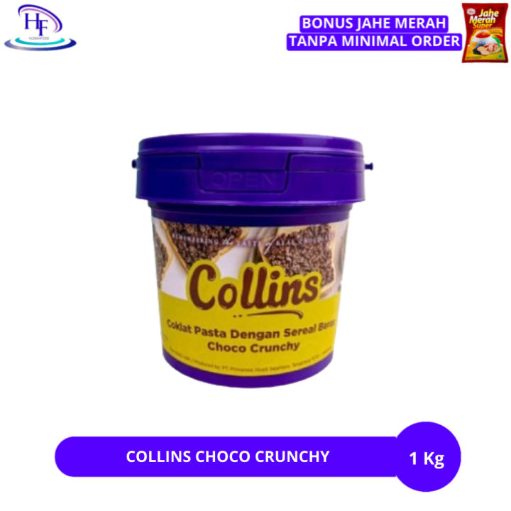 Coklat Collins Choco Crunchy 1 kg / Coklat Collins Crunchy 350 gram ...