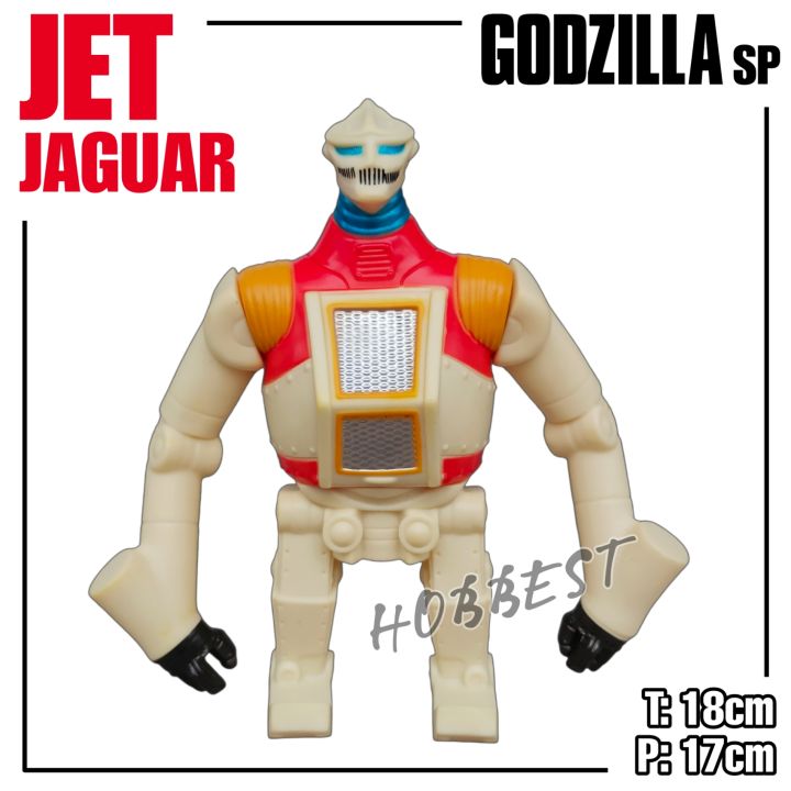 Action Figure JET JAGUAR - Godzilla Kaiju Miniatur Pajangan Mainan ...
