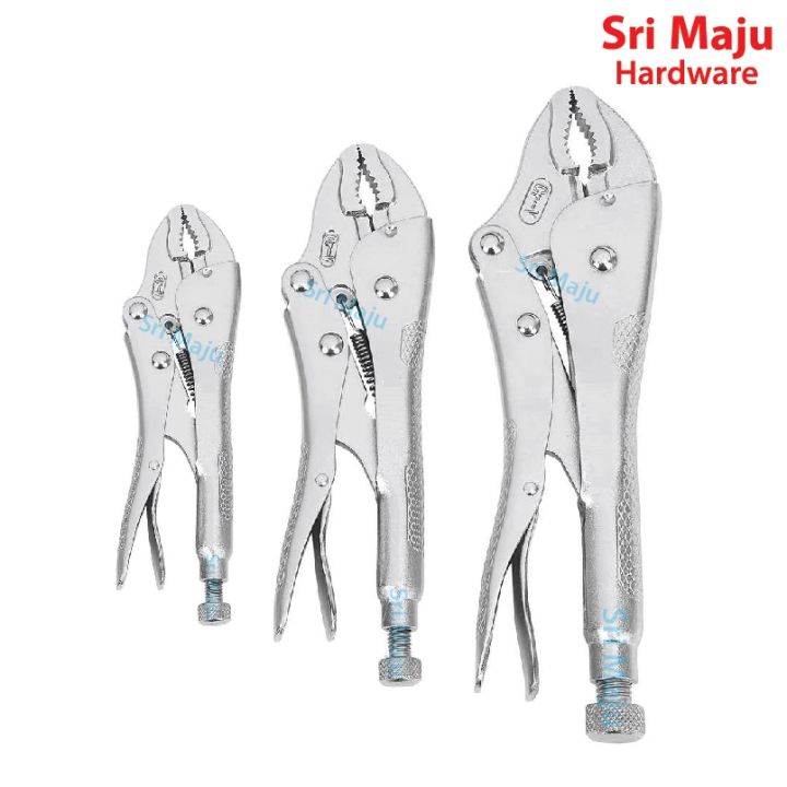 MAJU Curved Jaw Locking Plier Torque Lock Adjustable Jaw Spanner ...