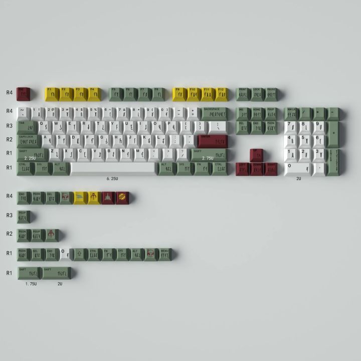 【Exclusive Online Deals】 130 Keys/set Gmk Keycaps Cherry Profile Custom ...