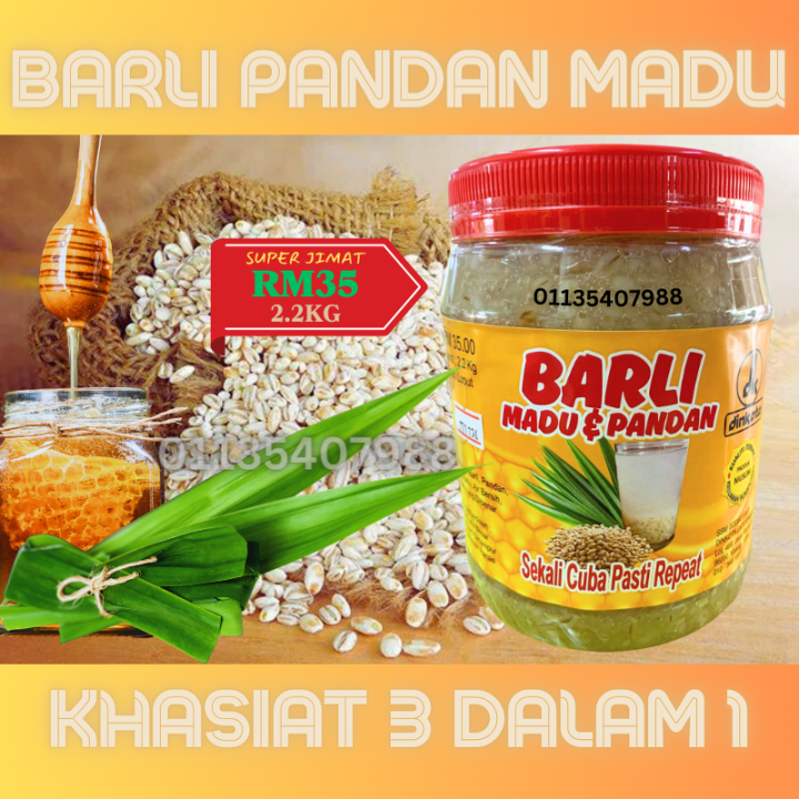 Pati Asli Barli Pandan Madu Fresh Premium DinKota 2.0kg | Lazada