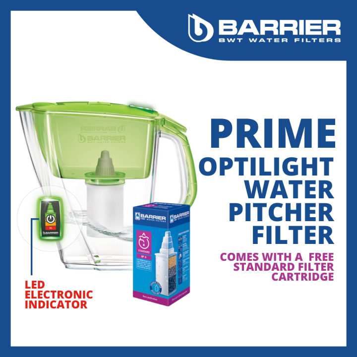 BARRIER PRIME Optilight Water Filter Pitcher (4.2L) | Lazada PH