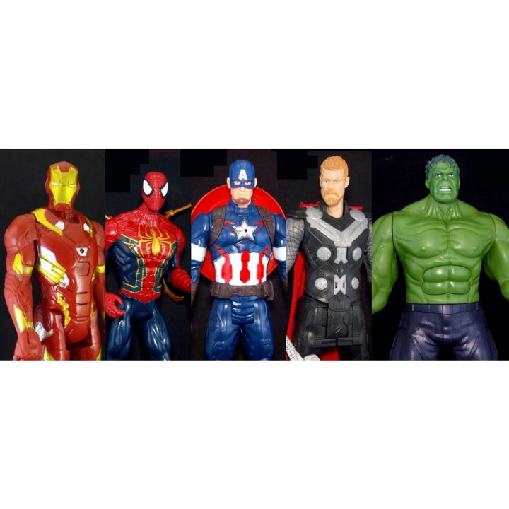 Marvel AVENGERS 12" Action Figure (Captain America, Ironman, Spider-man ...