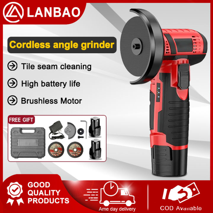 Original Cordless Angle Grinder Brushless Mini Polisher Portable 12V ...