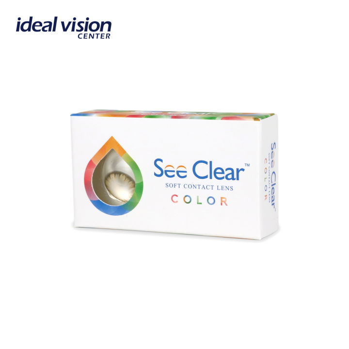 See Clear 1 Pair Monthly Colored Contact Lens | Lazada PH