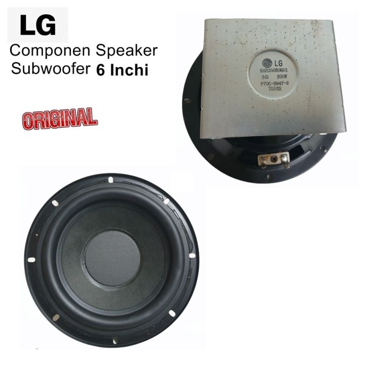 Speaker Component LG 6inch Subwoofer | Lazada Indonesia