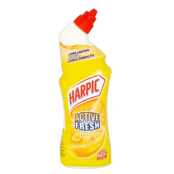 CRONOS Harpic Active Fresh LEMON ZEST Toilet Cleaner 750mL - Made in EU ...