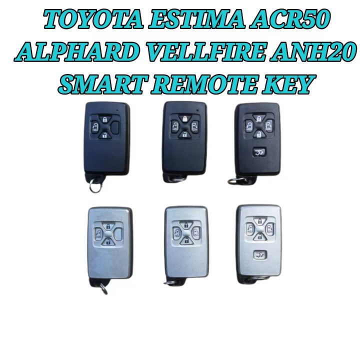 🇯🇵🇯🇵 Smart Remote Key / Keyless Toyota Estima Previa ACR50 / Alphard ...