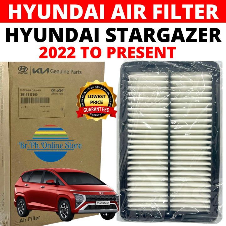 HYUNDAI AIR FILTER FOR HYUNDAI STARGAZER 2022 TO PRESENT PN: 28113 ...