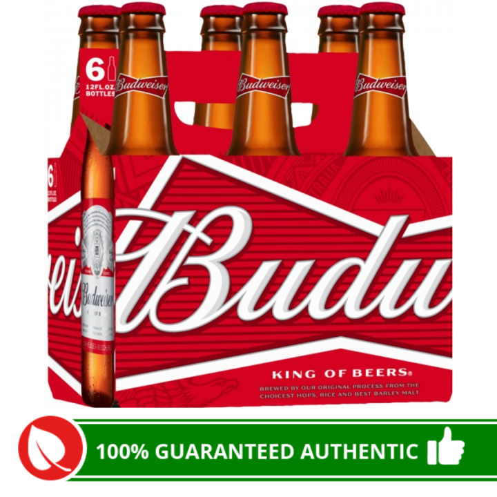 Budweiser Beer, 6 Pack Beer, 12 fl oz | Lazada PH