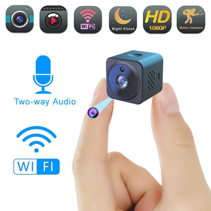 【Upgraded camera with voice】cctv camera connect to cellphone with voice ...