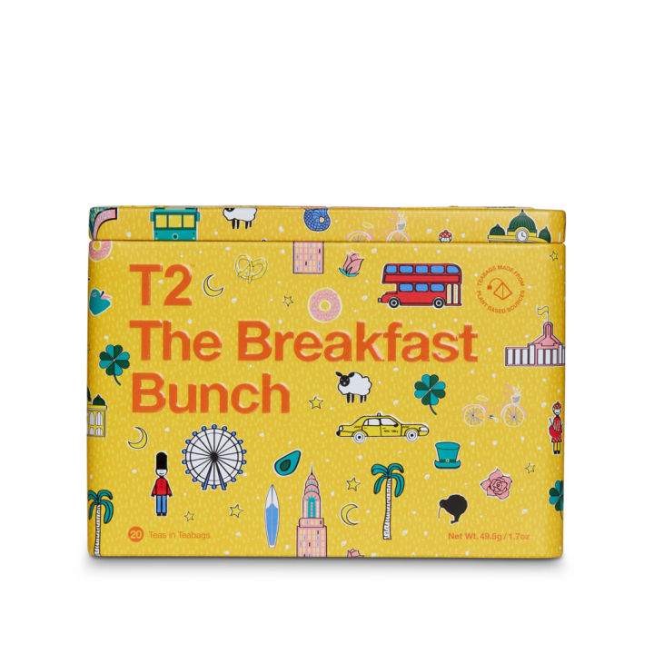 T2 The Breakfast Bunch Teabag Collection Tin | Gift Pack | Lazada PH