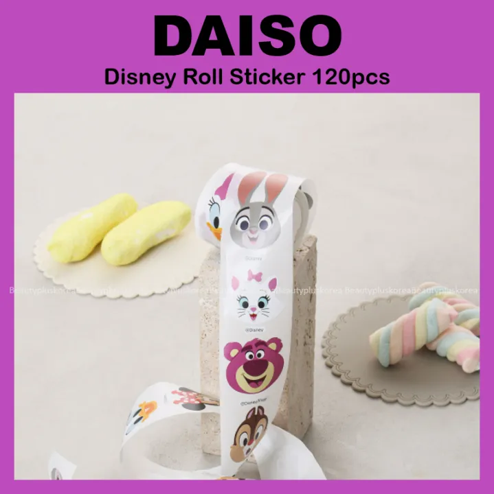 [DAISO] Disney Face Roll Sticker 120pcs | Lazada Singapore