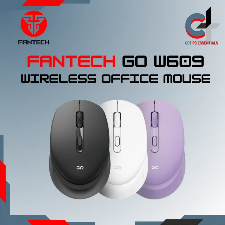 FANTECH GO W609 Wireless Office Mouse Plug and Play Connectivity With ...