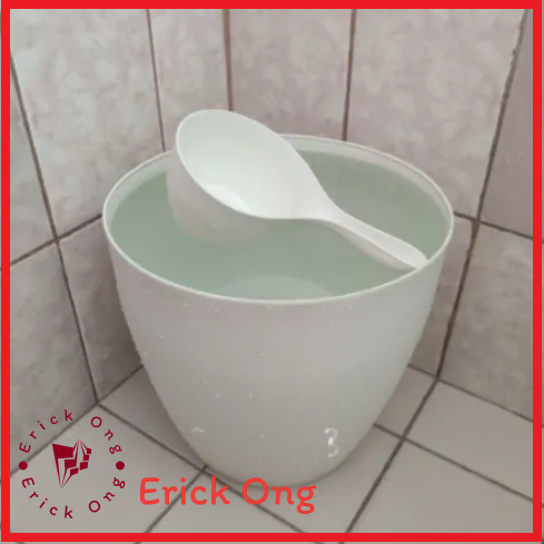 UNBREAKABLE TIMBA AND TABO WATER STORAGE BUCKET TUB WITH DIPPER SET BIG ...