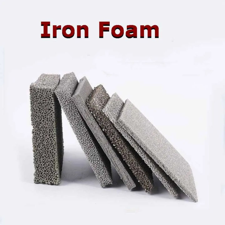 Foamed Iron Foam Porous Metal Fe Foam High Purity Foam Metal Foam Iron ...
