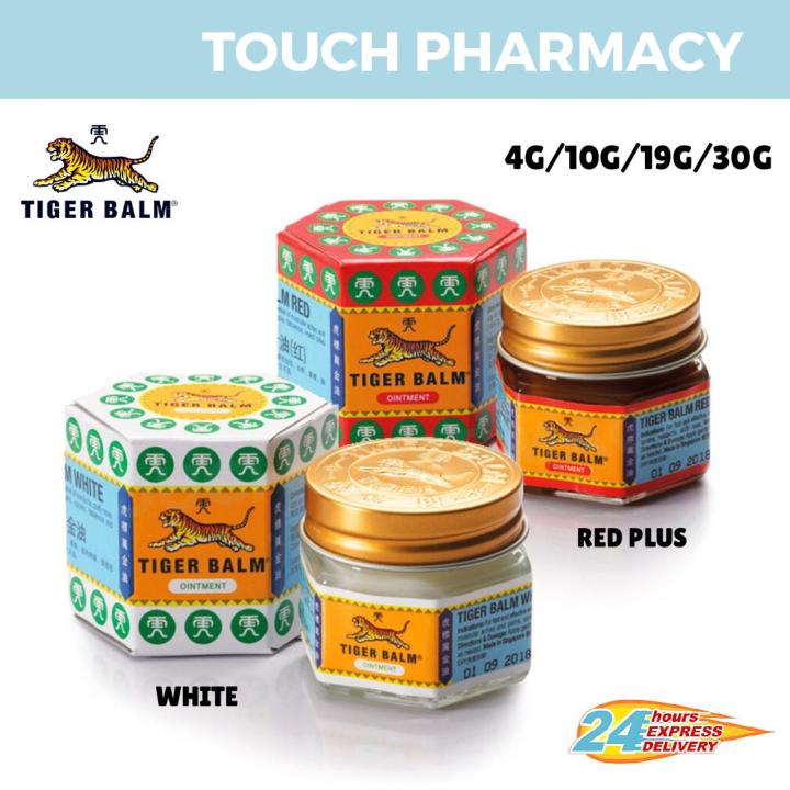 TIGER BALM Ointment White / Red Plus 4G/10G/19G/30G /Soft 25G | Lazada
