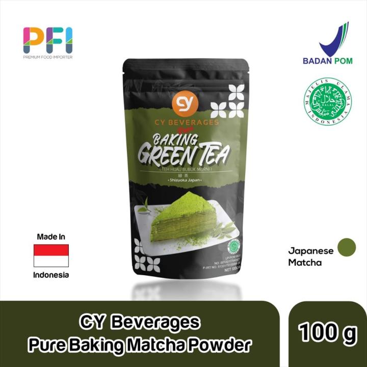 CY - Beverages PURE BAKING GREEN TEA 100G | Lazada Indonesia
