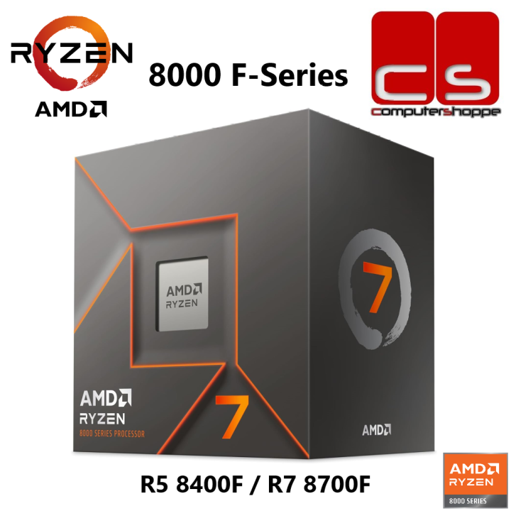 AMD Ryzen 8000 F-series desktop gaming processor-R5 8400f/R7 8700f ...