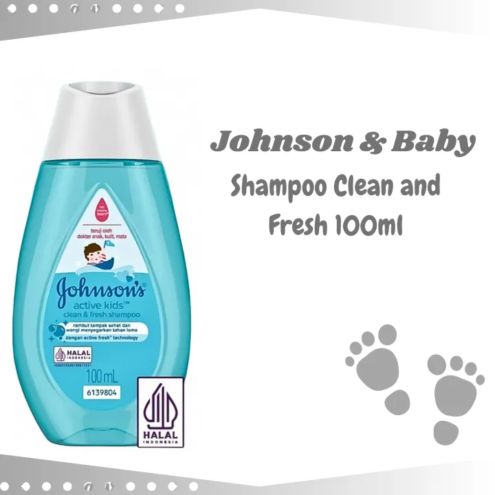 Johnson Shampoo Clean and Fresh 100ml/Shampoo Bayi | Lazada Indonesia
