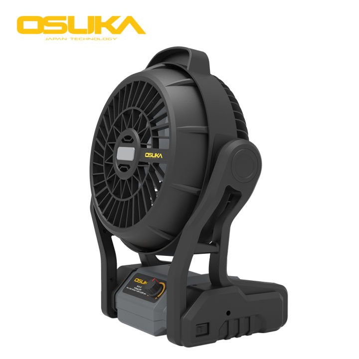 พัดลมแบตเตอรี่ พัดลมไร้สาย พัดลม OSUKA | Lazada.co.th