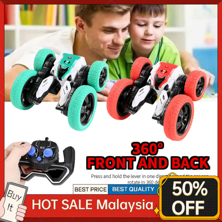 2.4GHz 360Degree Kereta Control Car Rotating RC Car RC Stunt Vehicles ...