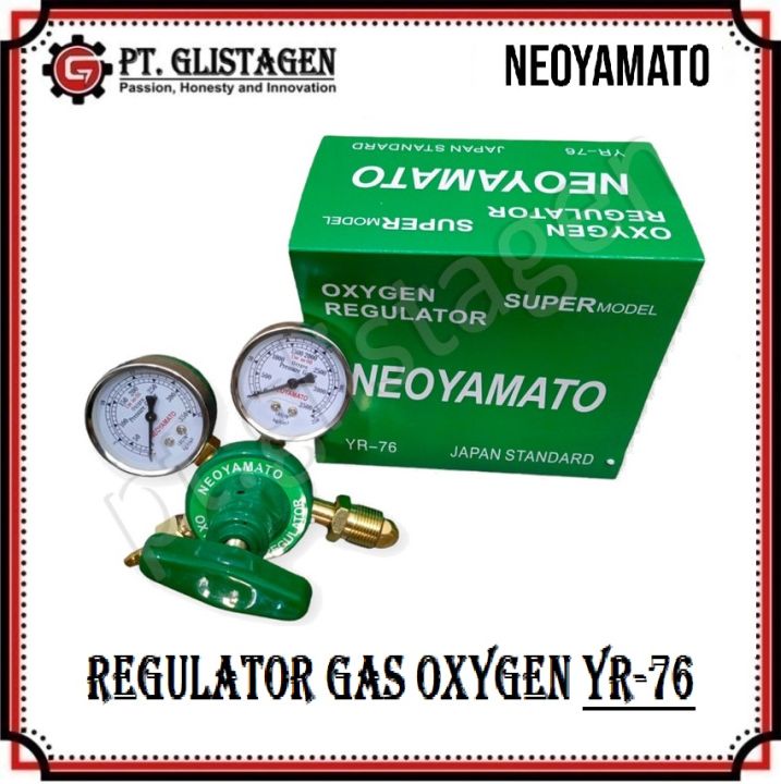 NEOYAMATO YR-76 Regulator Las Yamato Oxygen OXY Oxy oxy Oksigen | Lazada Indonesia