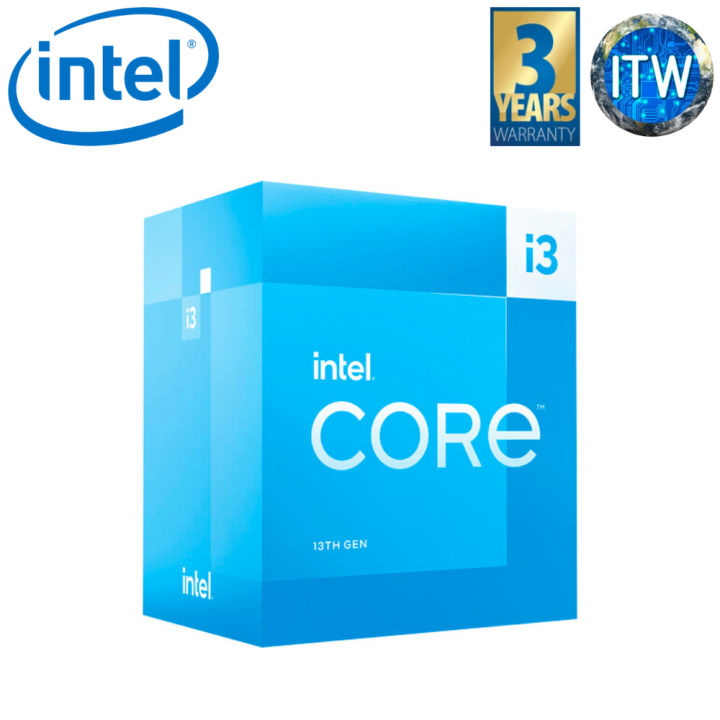 COD Intel Core i3-13100F 13th Gen LGA 1700 12M Cache, up to 4.50Ghz Desktop Processor | Lazada PH