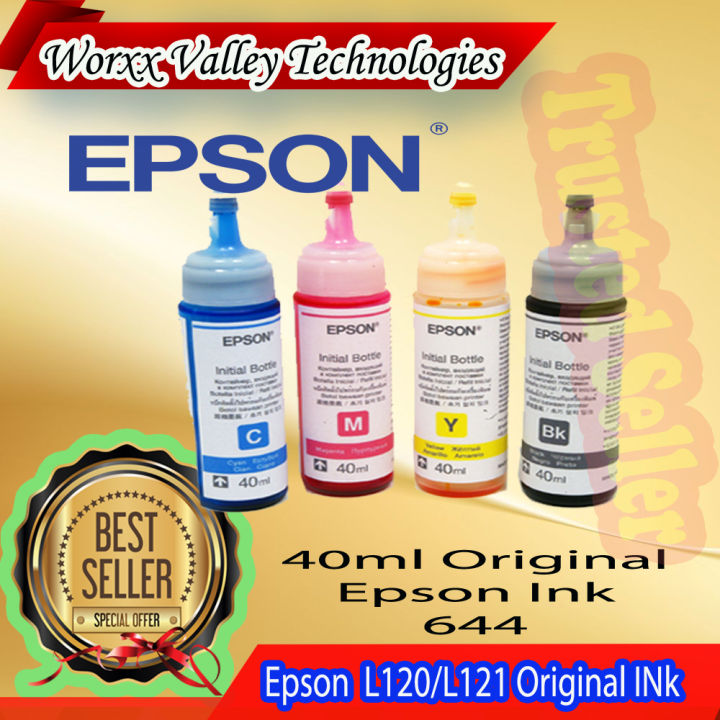Epson L120 / L121 Original Ink..664 40ml... | Lazada PH