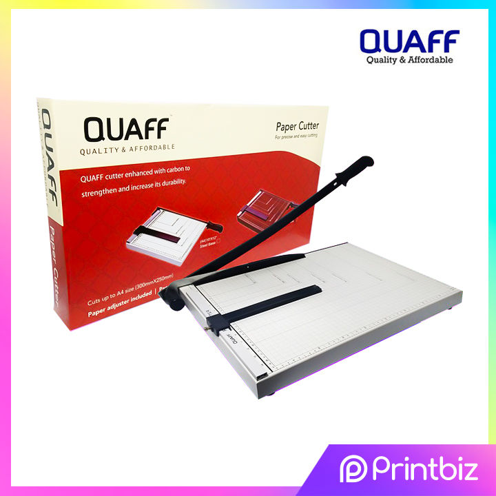 QUAFF Paper Cutter A3 Size (METAL BASE) | Lazada PH