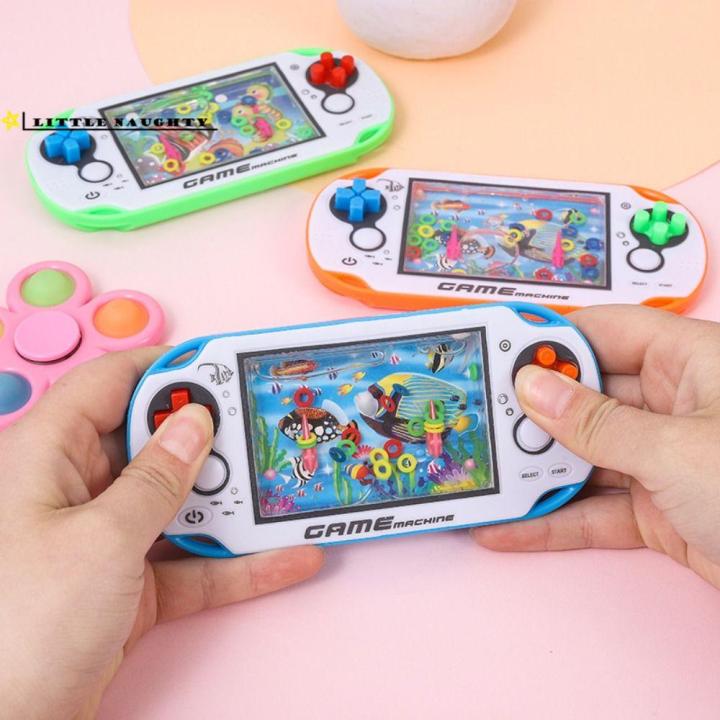 Retro Water Ring Game Machine Child Handheld Game Machine Water Circle ...