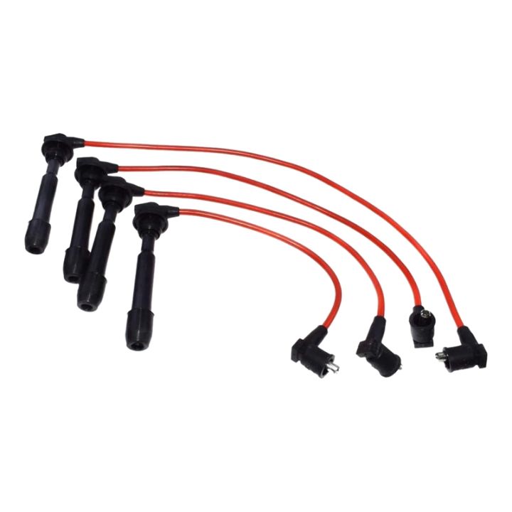 High Voltage Ignition Wire Spark Plug Cable Set As Shown 27501-23B70 ...