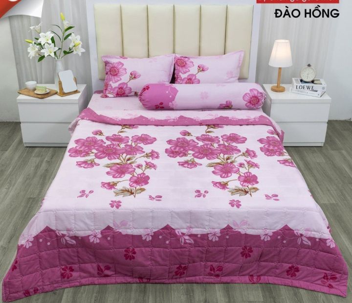 Ga trải giường cotton poly 1m6x2m được chọn mẫu ngay trên bài đăng, tim ...
