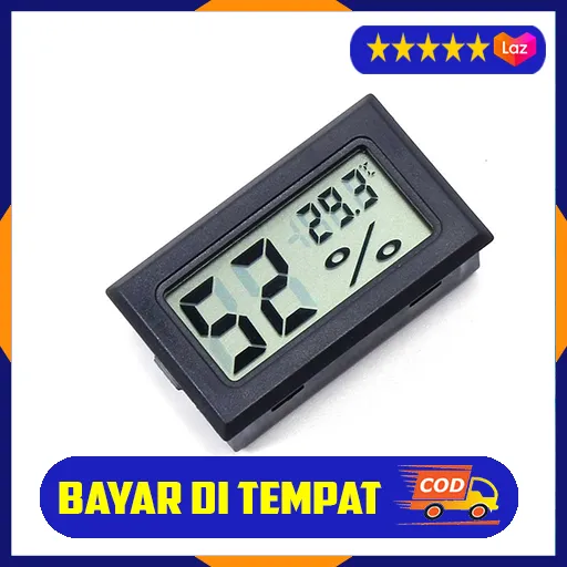 Pengukur Suhu Digital Termometer Ruangan / Thermometer Digital Pengukur ...