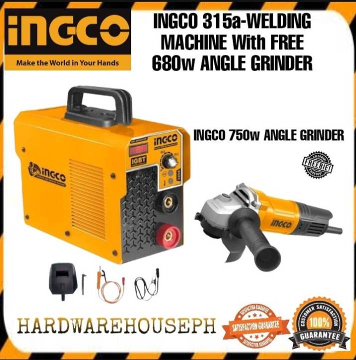 PROMO INGCO 315A Inverter Welding Machine ARC MMA Portable IGBT ING ...