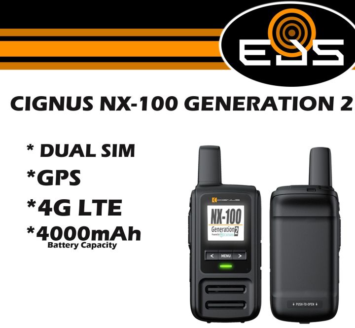 CIGNUS NX100 Generation 2 AND NX300 (POC Radio) NETWORK RADIO | Lazada PH