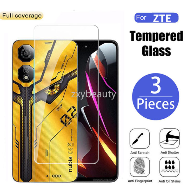 ZTE กระจกนิรภัยป้องกันเต็มพื้นที่ใส Nubia Neo 2 2024ปกป้องหน้าจอสำหรับ ...
