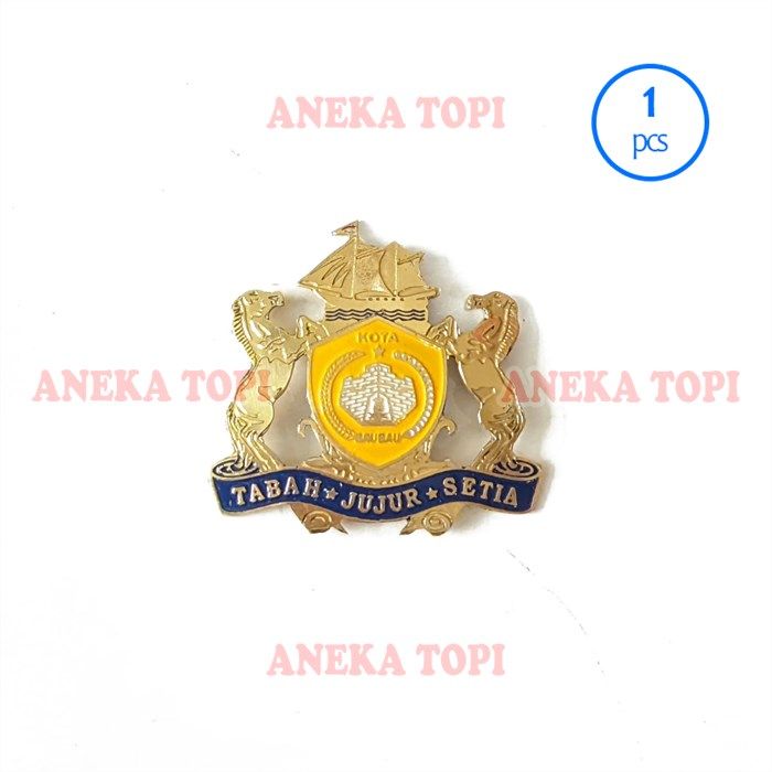 Pin Kadin Kota Bau Bau Pin Logo Kadin Daerah Lencana Kadin Daerah ...