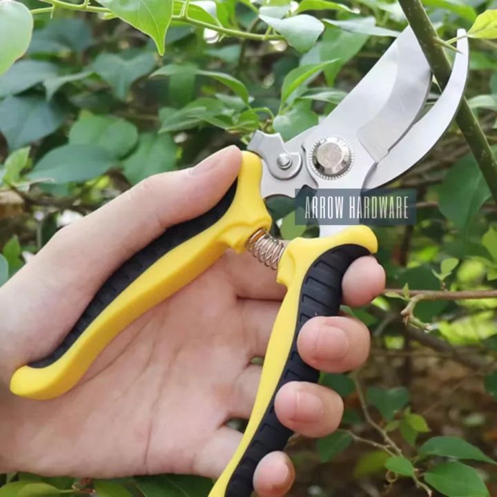 Garden Pruning Shears Gardening Scissors High Carbon Stainless Steel ...