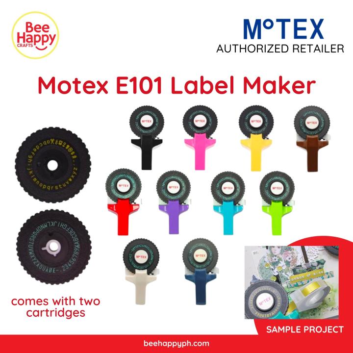 Motex E101 Embossing Label Maker | Lazada PH