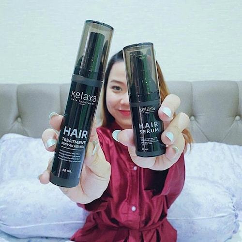 MIYARA HAIR TONIC PENUMBUH RAMBUT ALAMI ORIGINAL / KELAYA SERUM RAMBUT ...